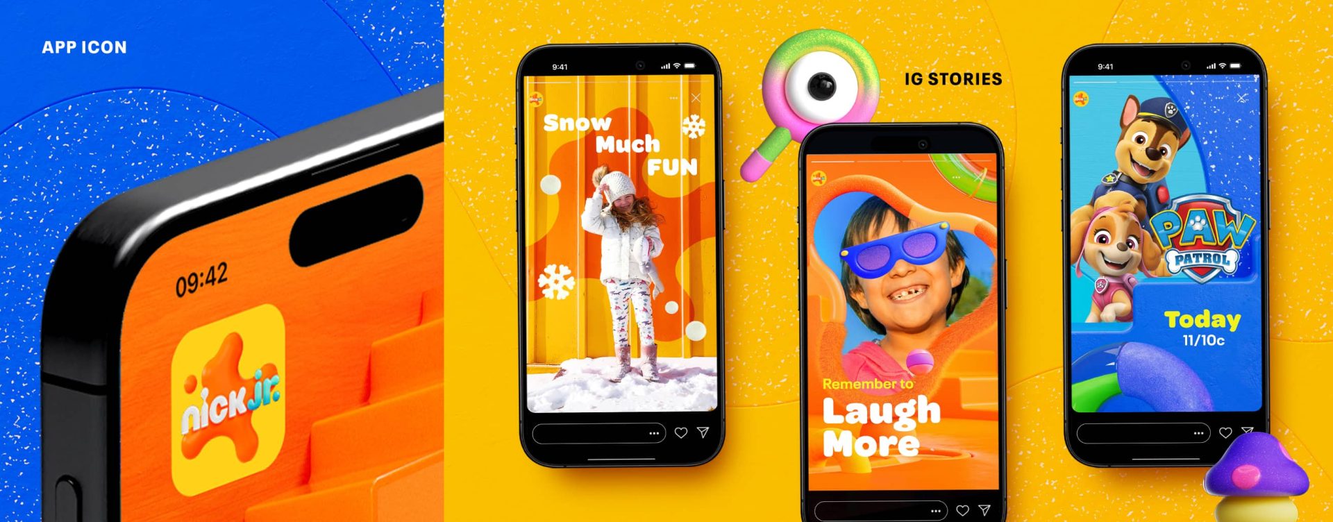 NickJr. Rebrand – Thanh Nguyen | Design, Illustration, Art Direction
