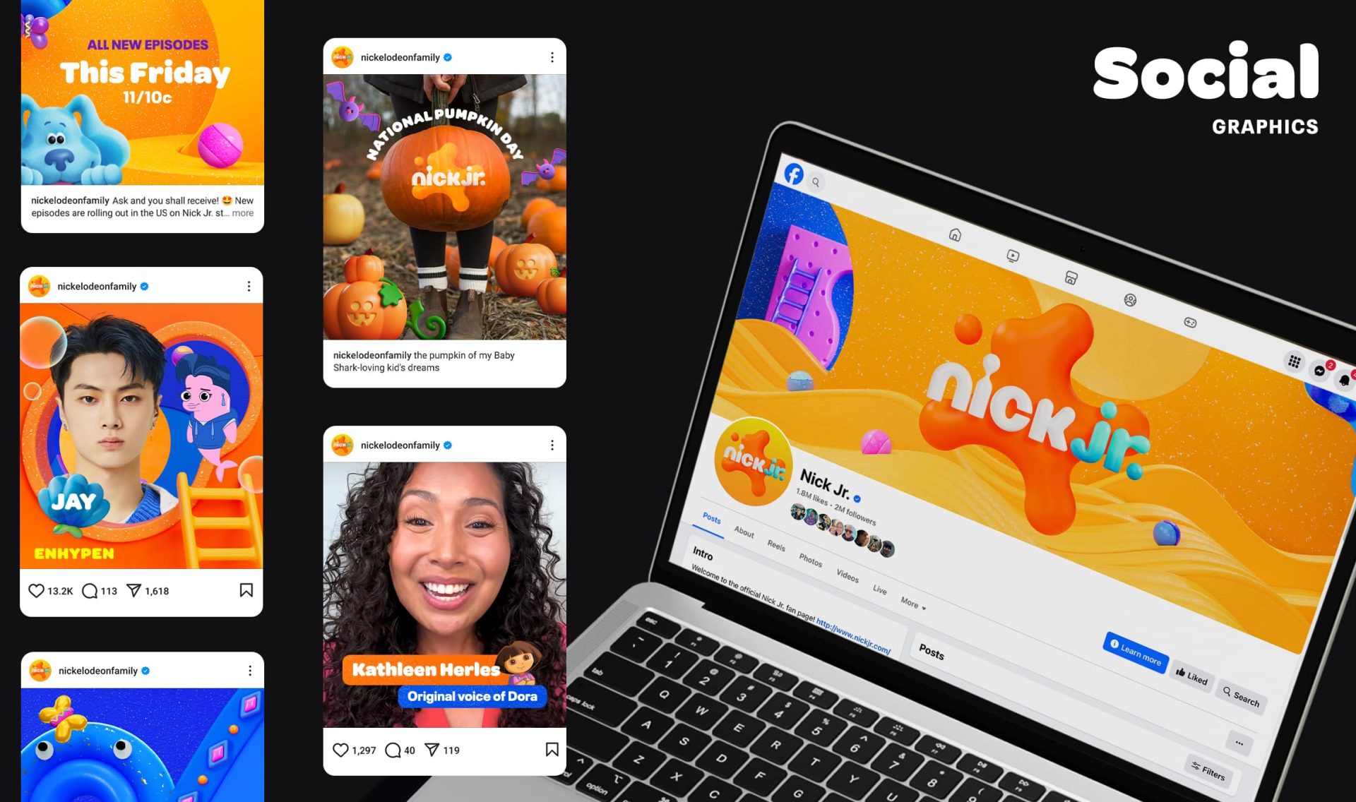 NickJr. Rebrand – Thanh Nguyen | Design, Illustration, Art Direction