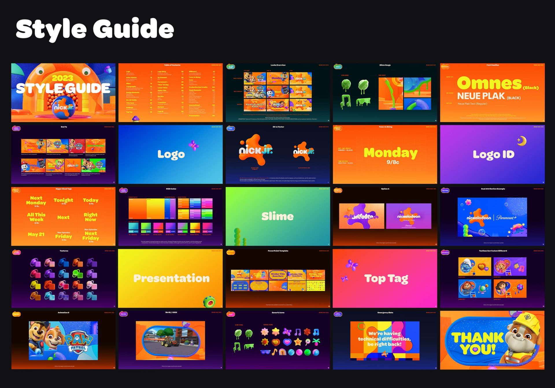 NickJr. Rebrand – Thanh Nguyen | Design, Illustration, Art Direction