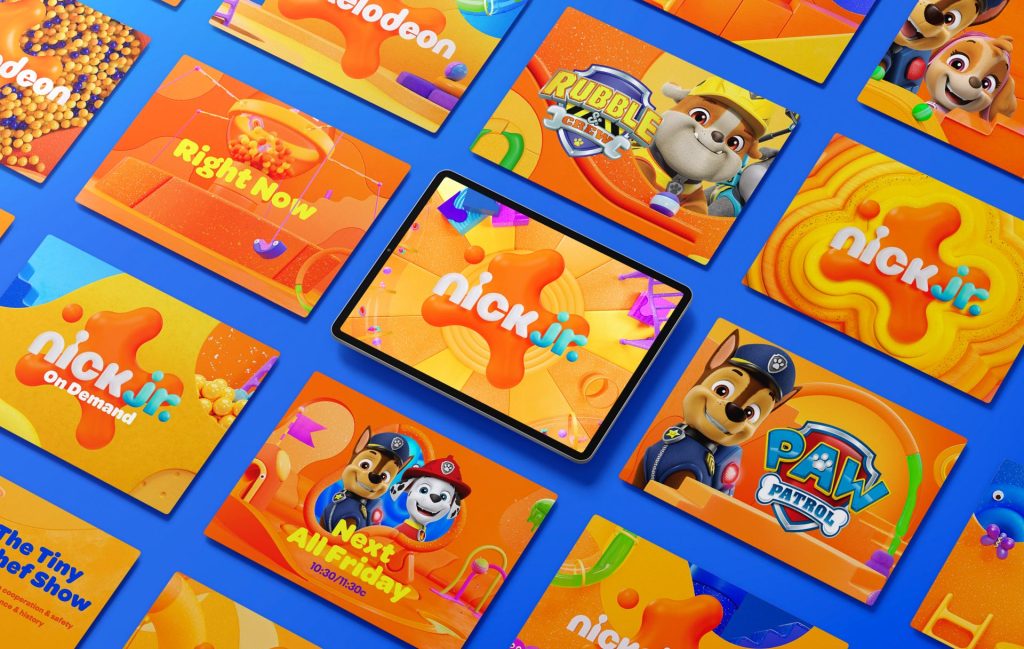 NickJr. Rebrand – Thanh Nguyen | Design, Illustration, Art Direction